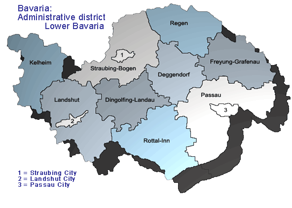 Counties in Lower Bavaria